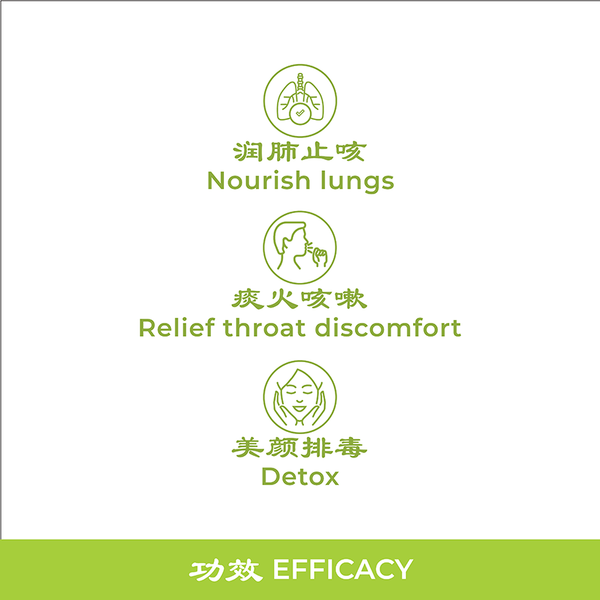 Sai Hing Golden Monk Fruit (Luo Han Guo Tea) 世兴黄金润肺茶 (6 tea bag)